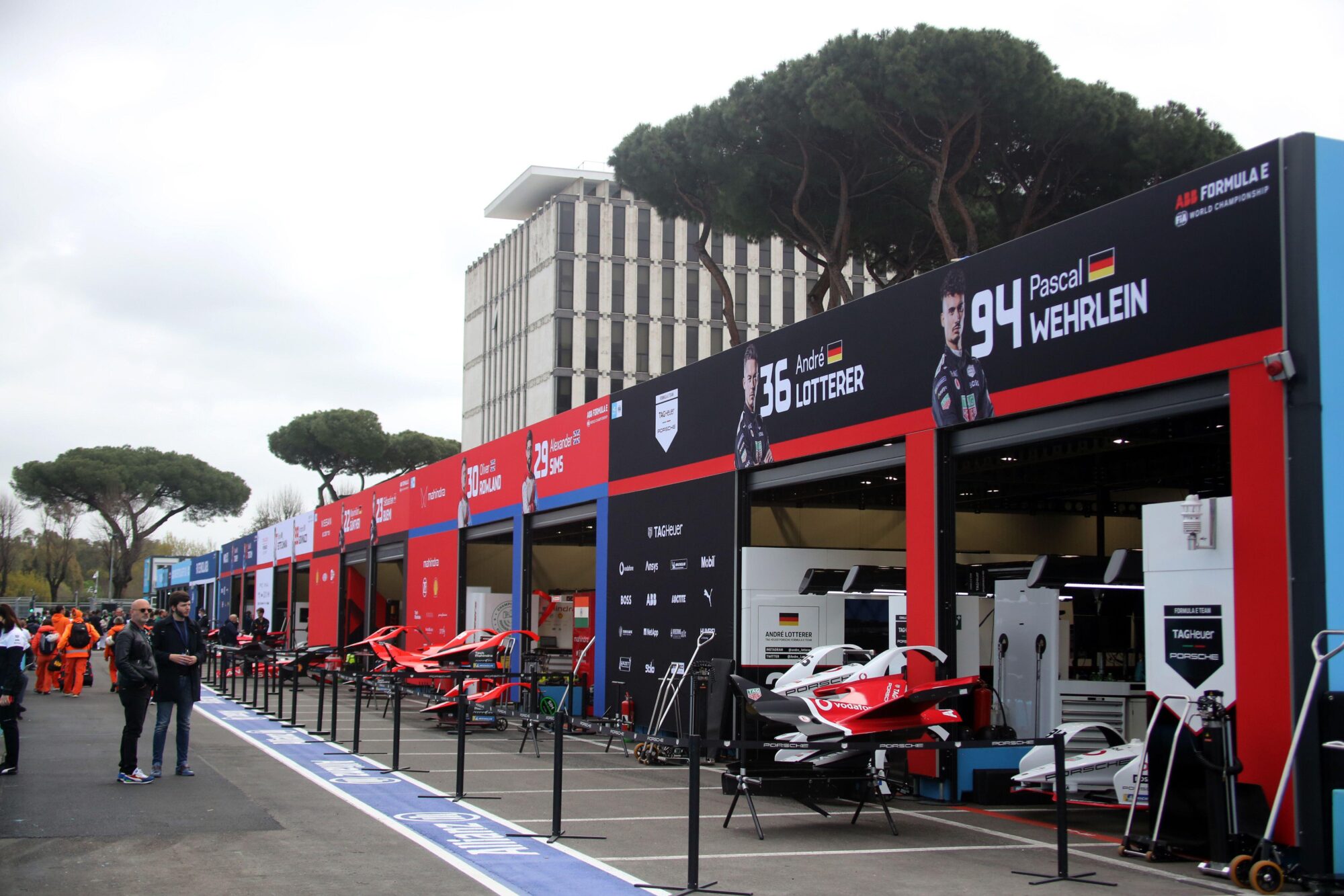 Formula E | Pitlane Garages | The Halo Group