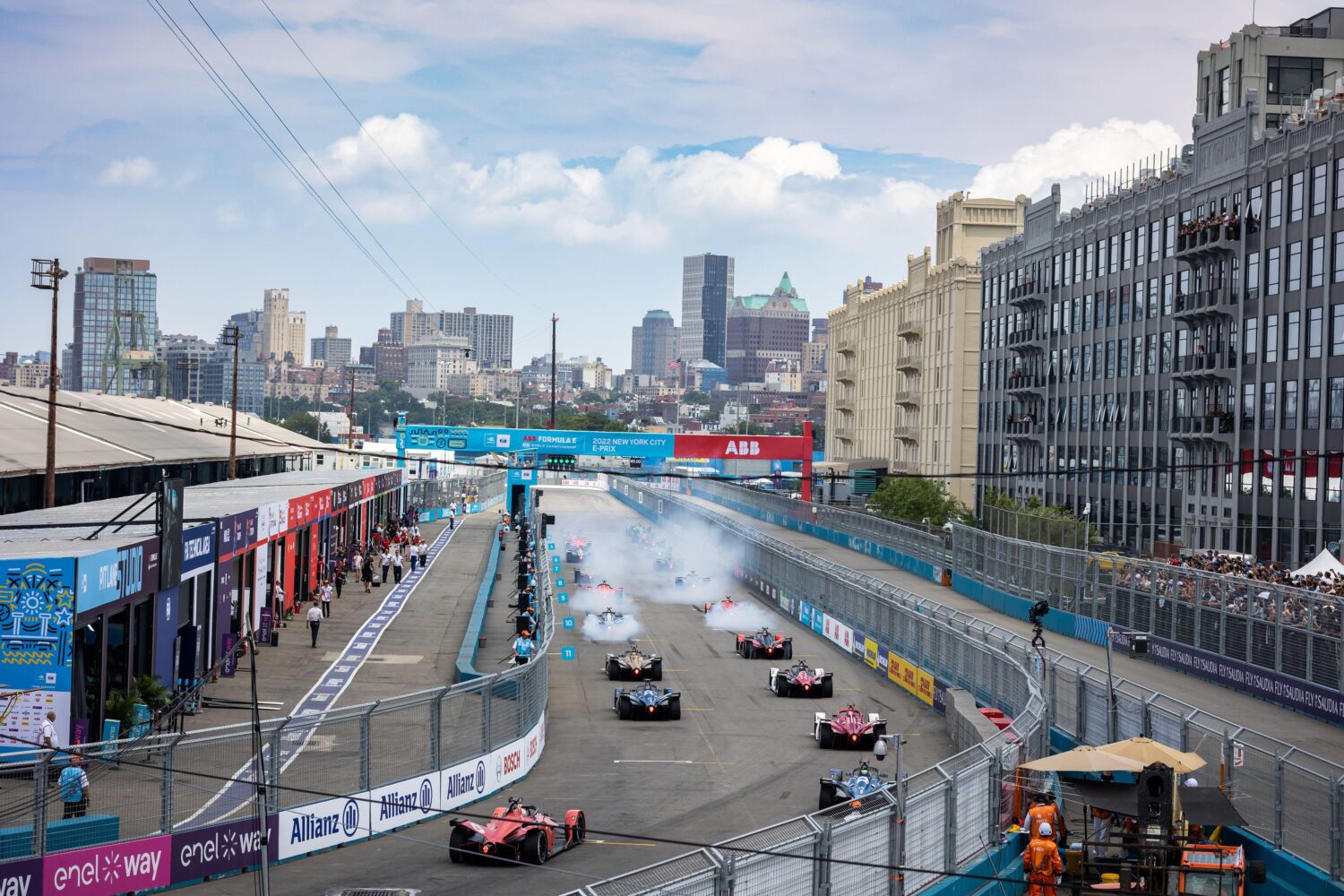 Formula E | Pitlane Garages | The Halo Group
