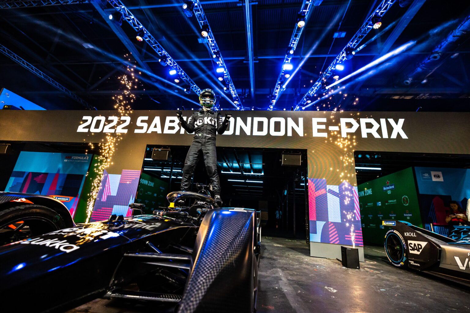 Formula E | Podium Structure | The Halo Group