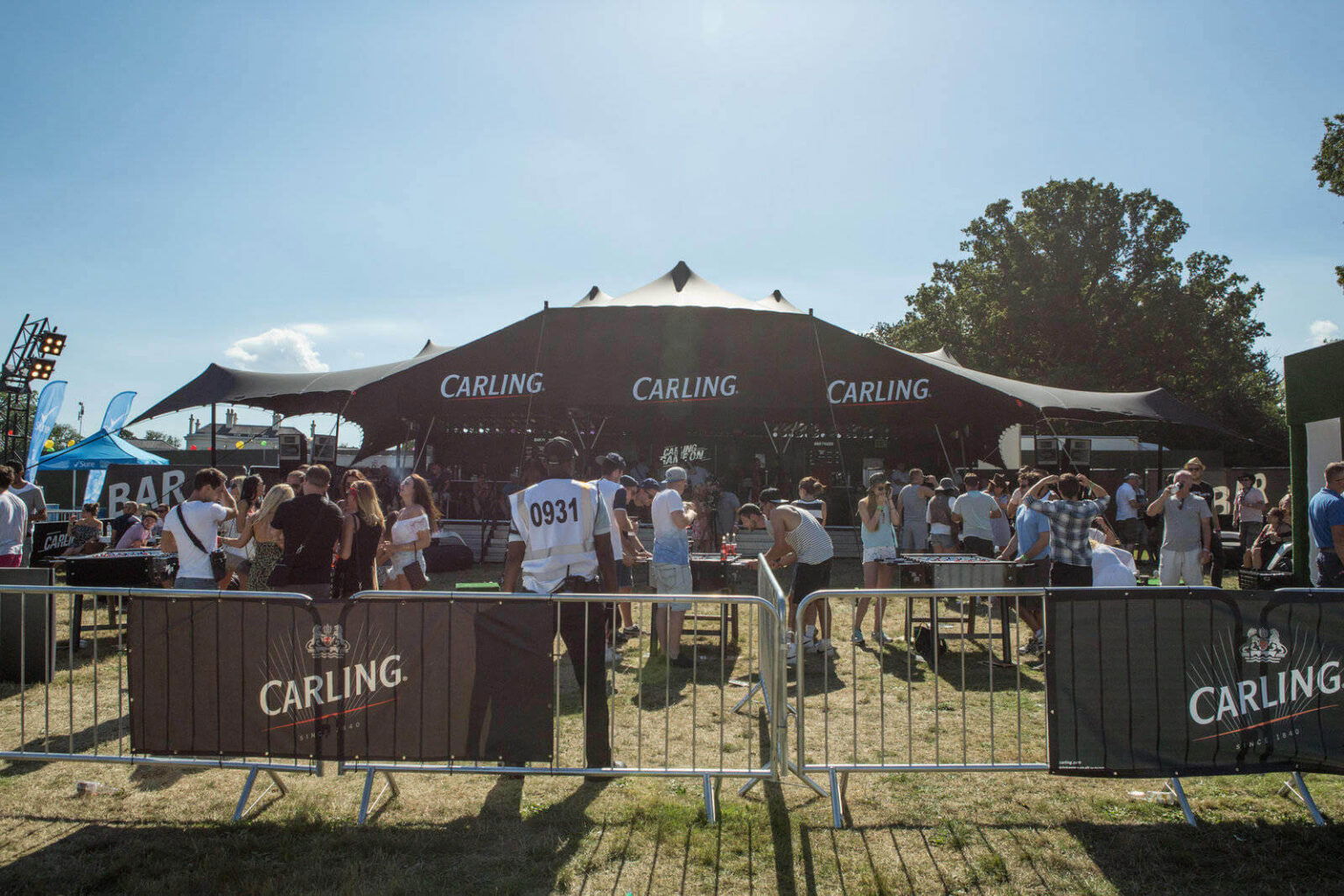 Carling V Festival | Festival Structure | The Halo Group